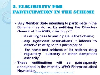 Who certification 112070804014 | PPTX