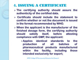 Who certification 112070804014 | PPTX