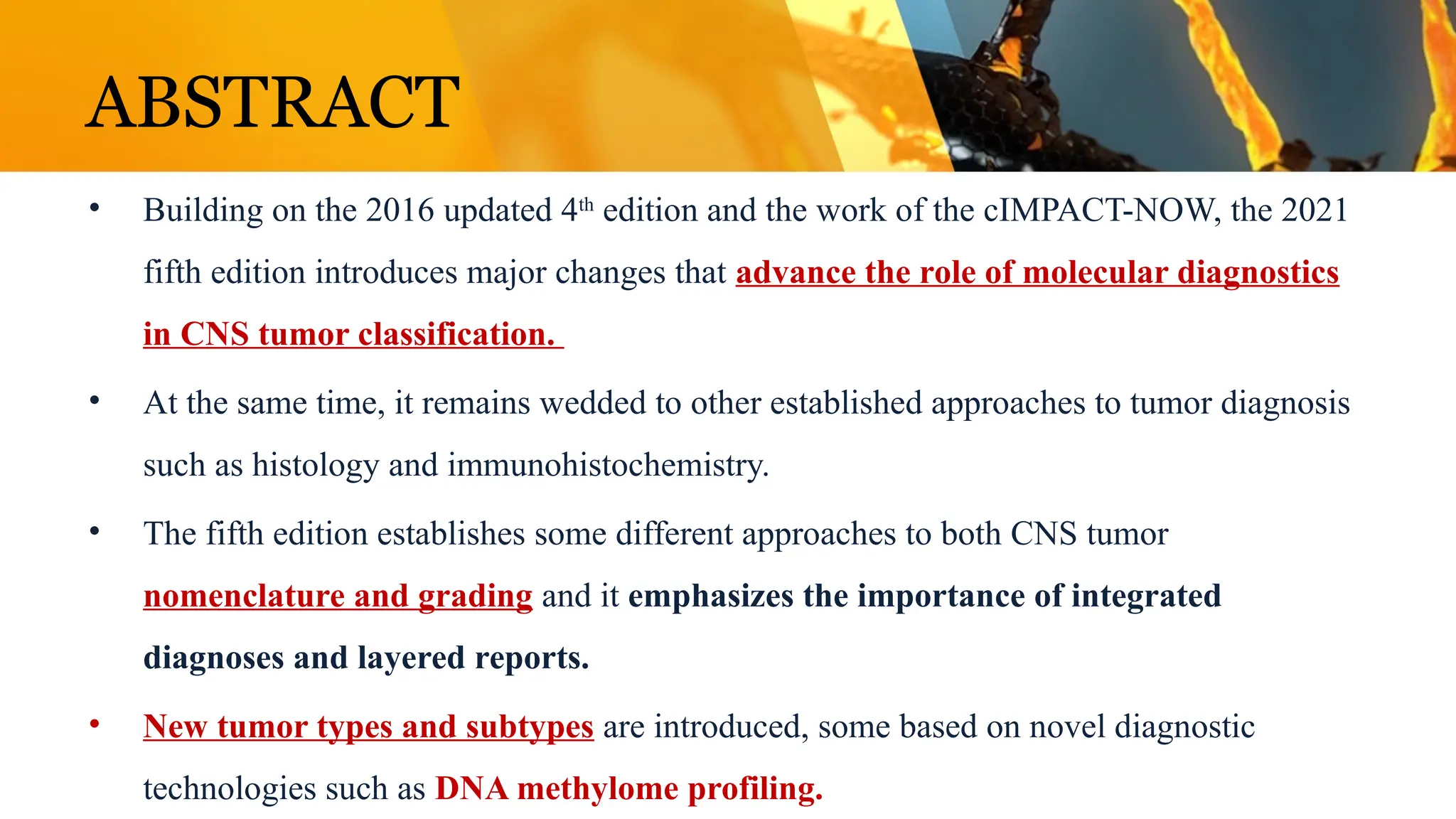 WHO CNS CLASSIFICATION 2021 revised version | PPTX