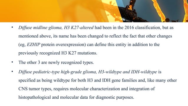 WHO CNS CLASSIFICATION 2021 revised version | PPTX | Brain and Nervous ...