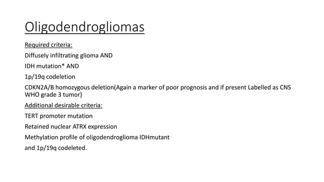 WHO CNS Classification of Tumors 2021-2.pptx | Cancer | Diseases and ...