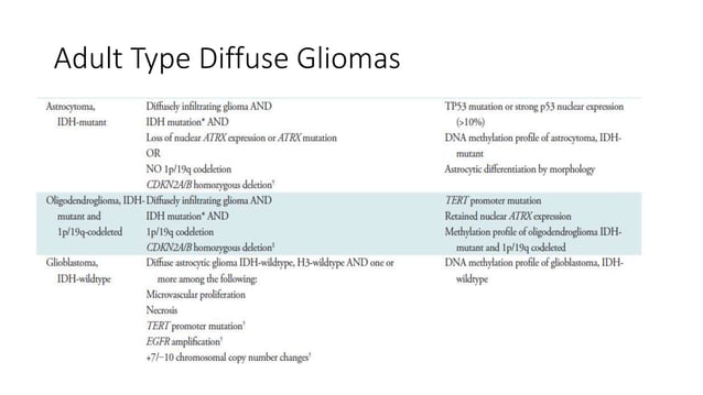 WHO CNS Classification of Tumors 2021-2.pptx | Cancer | Diseases and ...