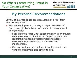 Who Commits Fraud | PPTX | Resume Writing and Advice | Job Search