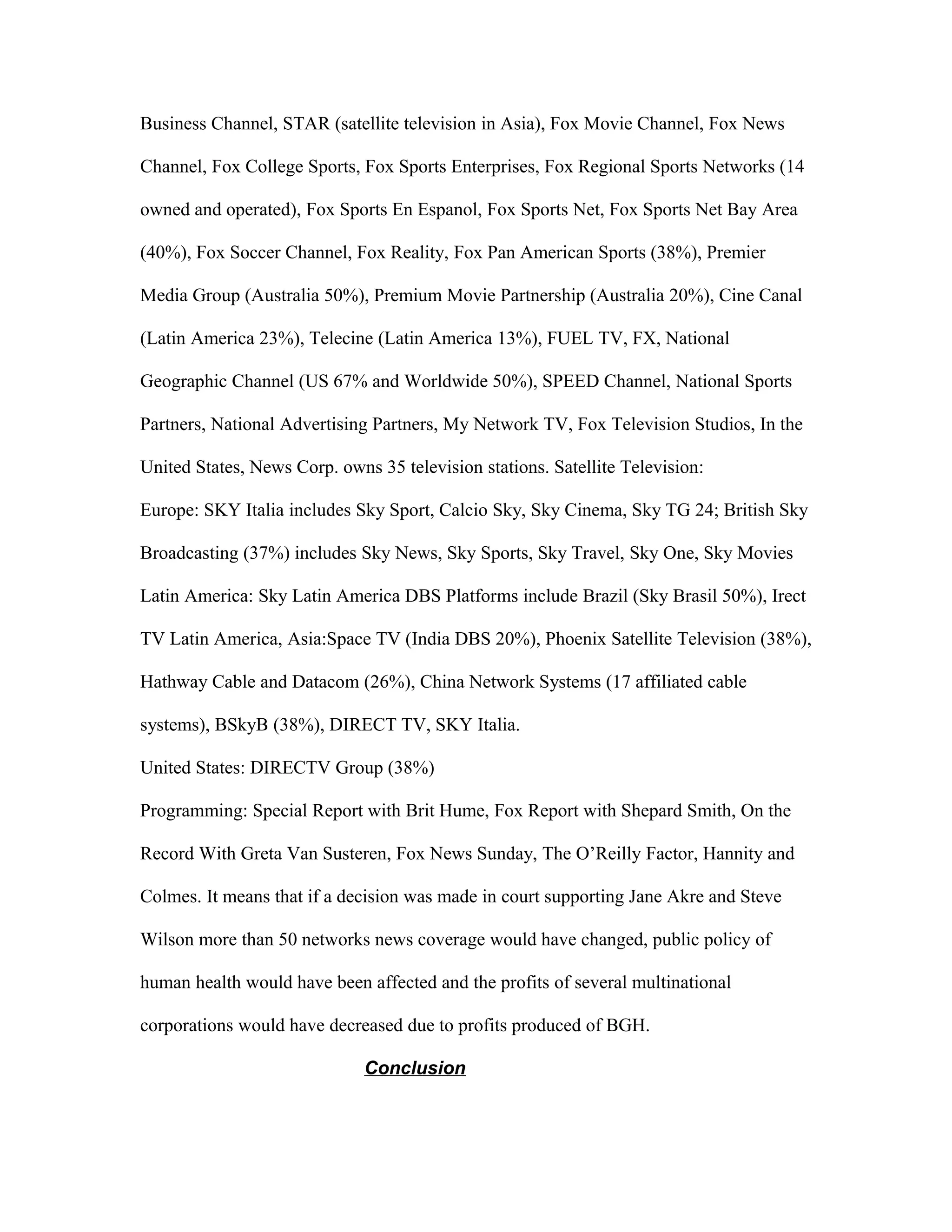 Who decides what is news and what is not news? | DOC