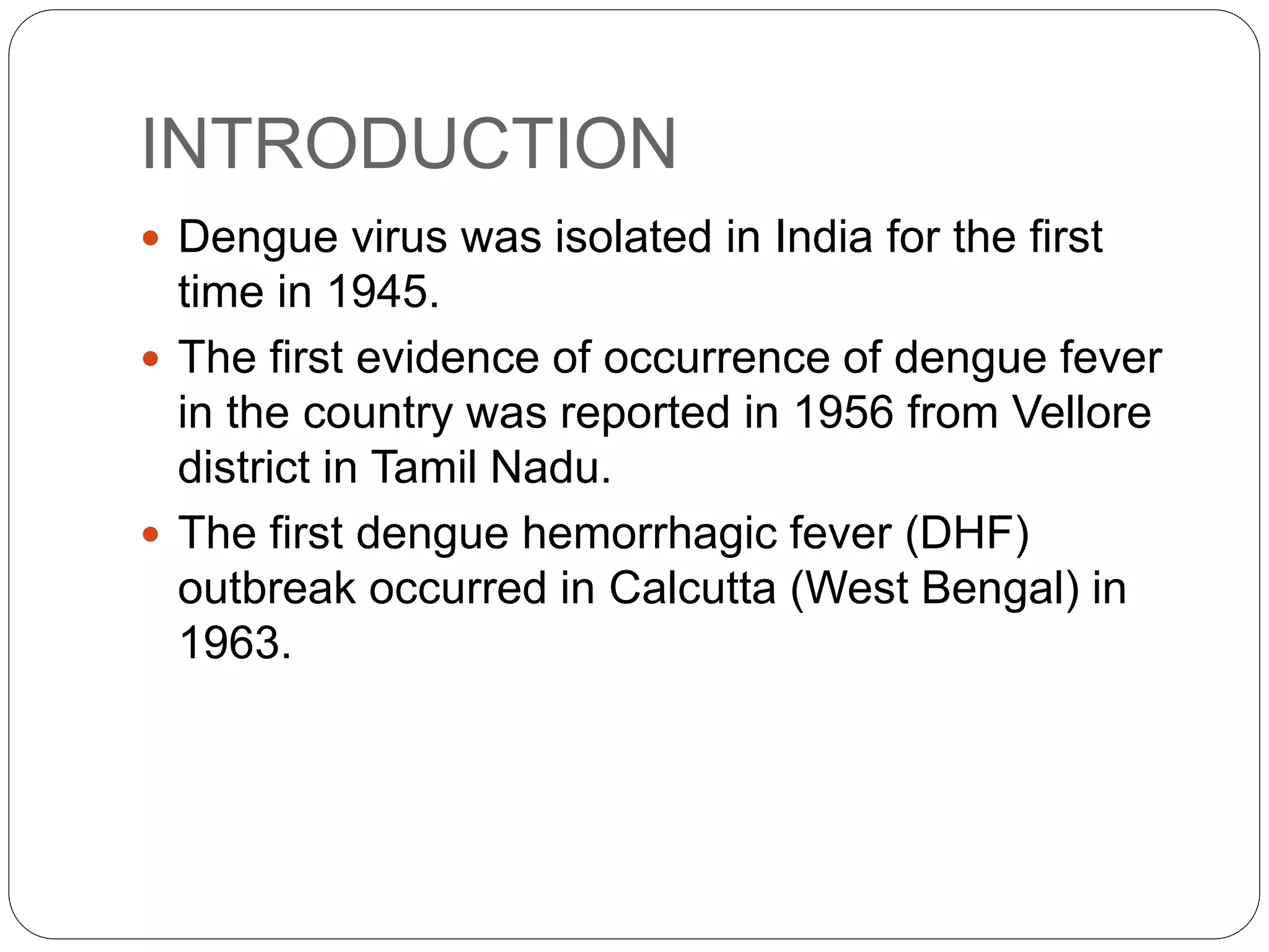 DENGUE | PPT
