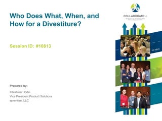 Who Does What, When, and How for a Divestiture? | PDF