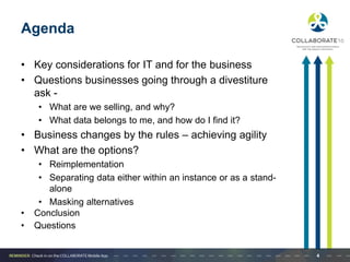 Who Does What, When, and How for a Divestiture? | PDF