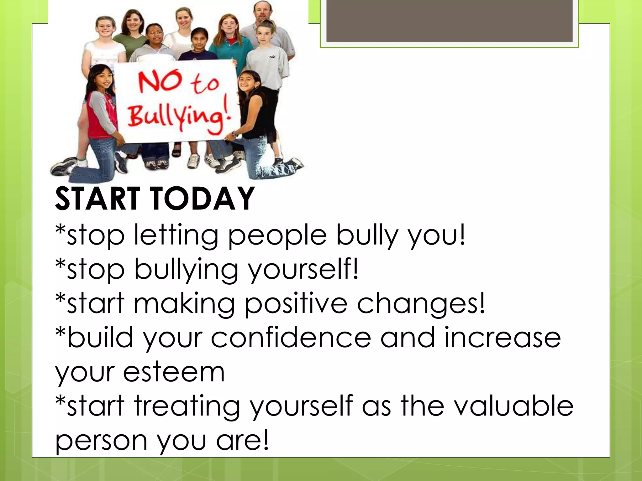 WHO DO YOU BULLY? | PPTX