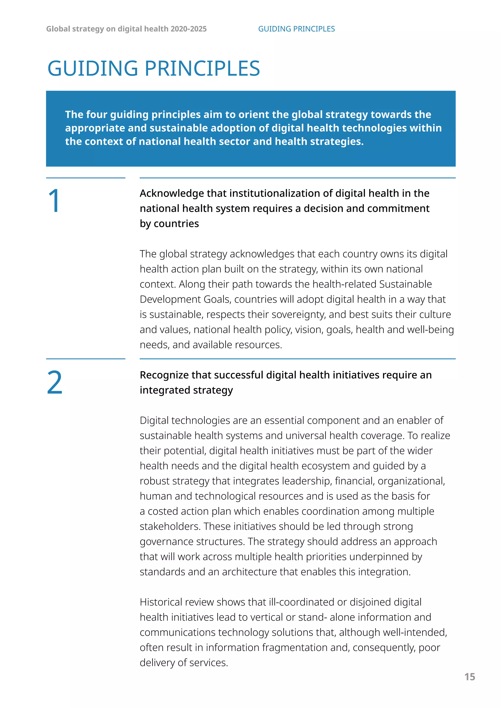 WHO global strategy on digital health 2020 2025 | PDF