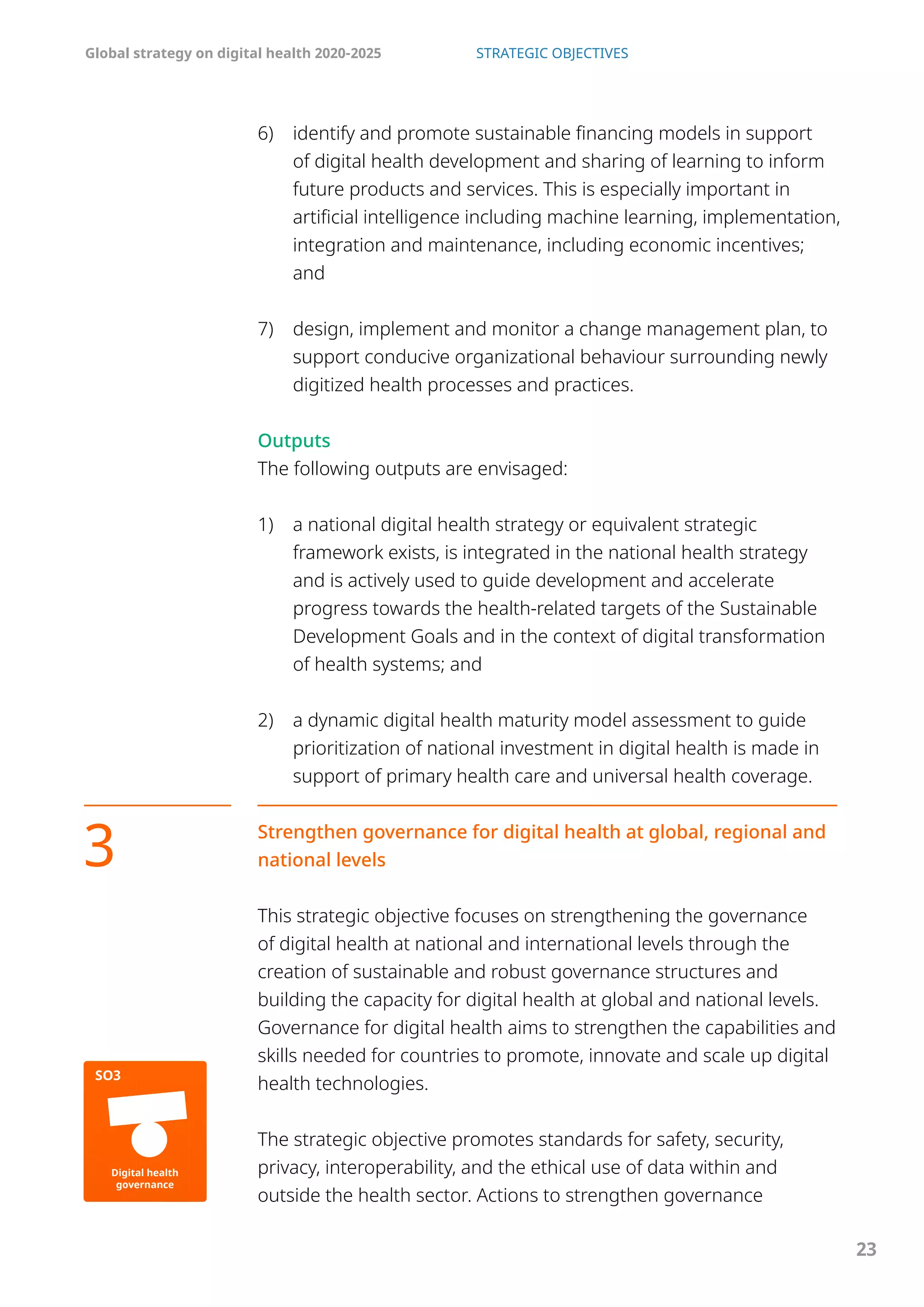 WHO global strategy on digital health 2020 2025 | PDF
