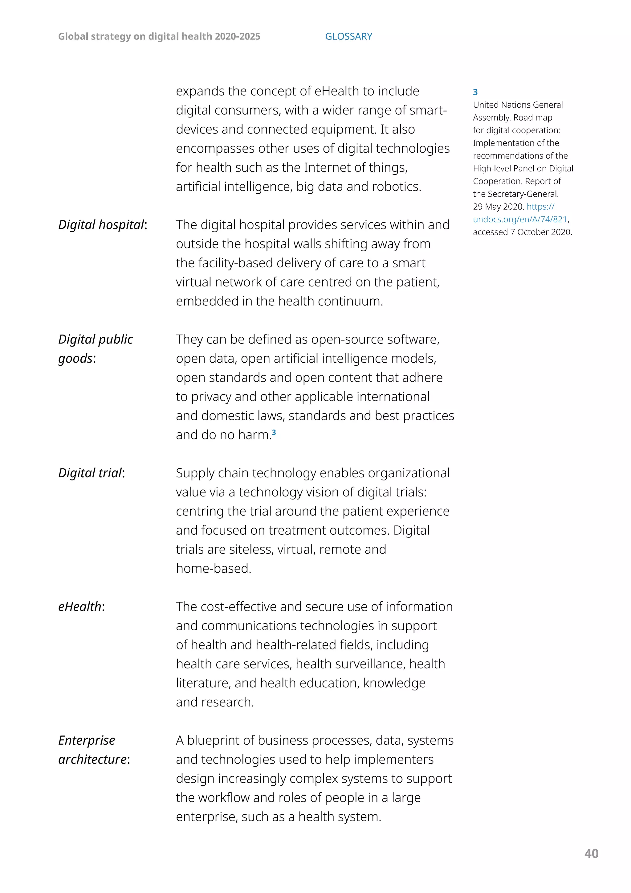 WHO global strategy on digital health 2020 2025 | PDF
