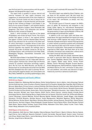 WHO Global TUBERCULOSIS Report 2018-2019 | PDF