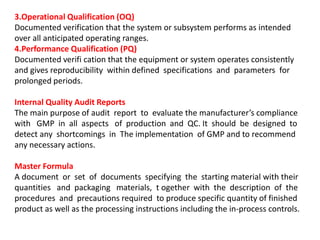 Who gmp compliance ppt | PPTX