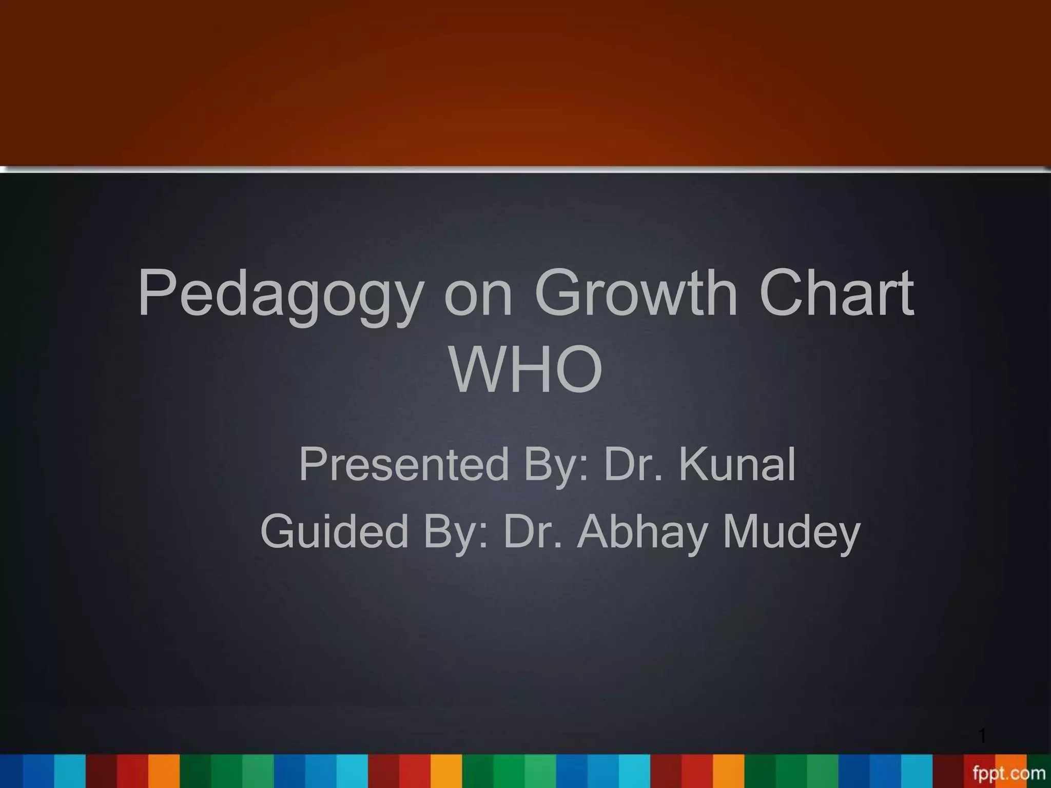 WHO Growth Chart | PPTX