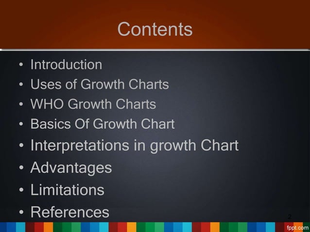WHO Growth Chart | PPTX | Children\'s Health | Healthy Living