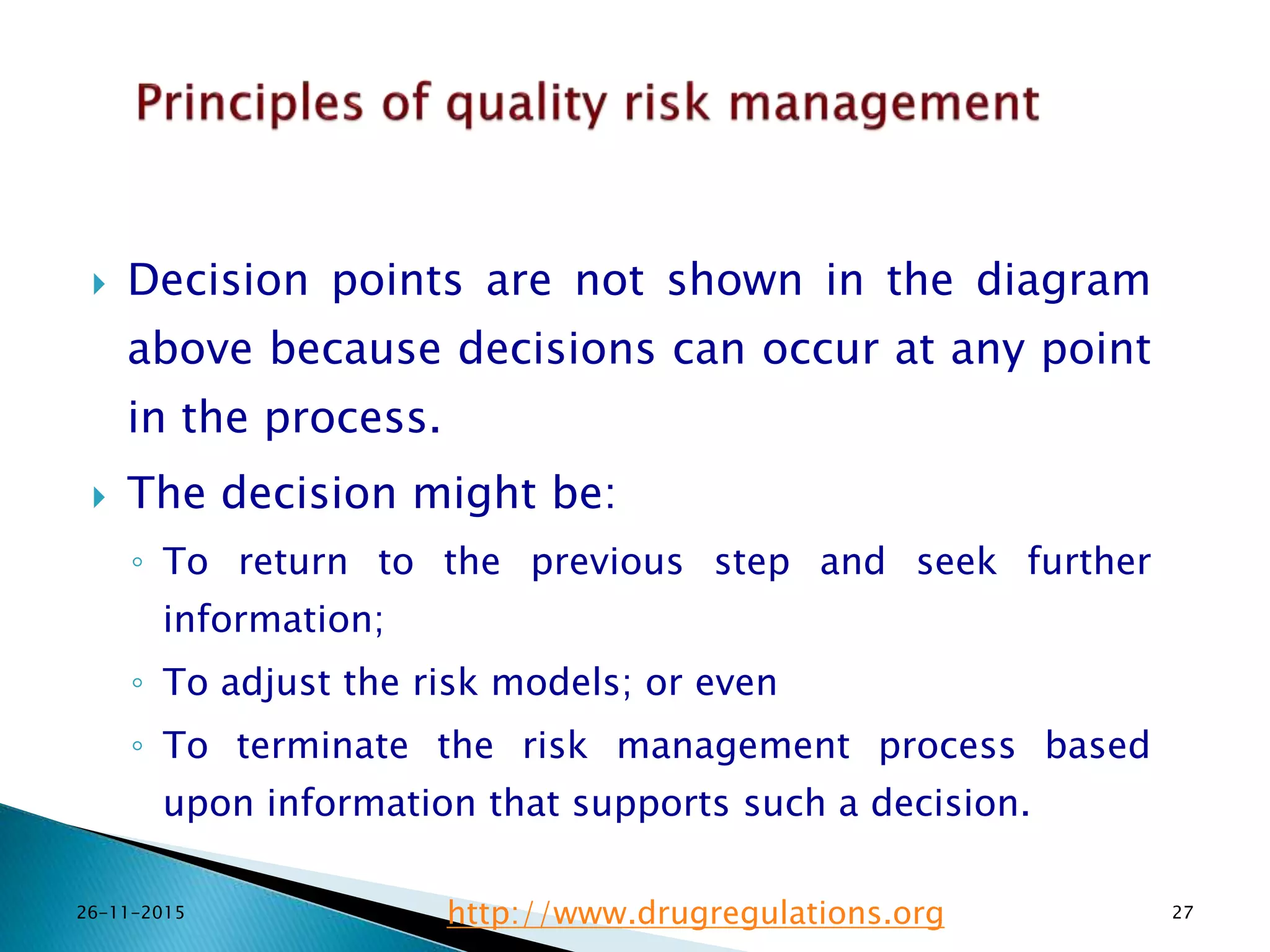 Who Guidance on Quality Risk Management | PPTX