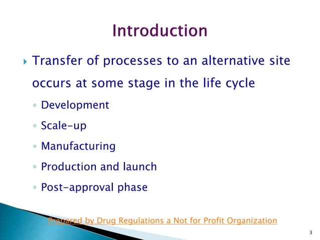 WHO Guidance on Technology Transfers | PPTX | Pharmaceutical Industry ...