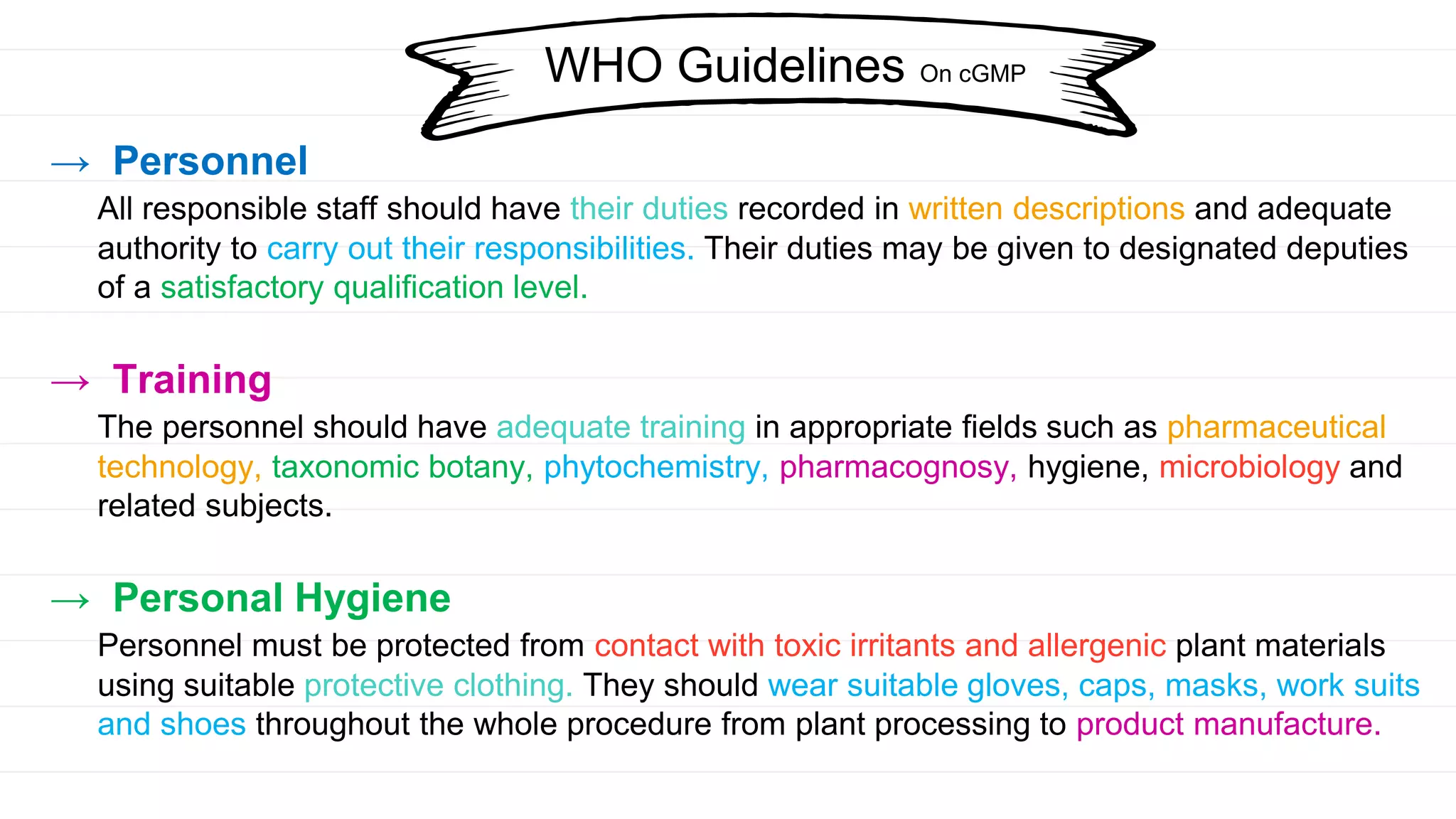 WHO guideline on cGMP.pptx