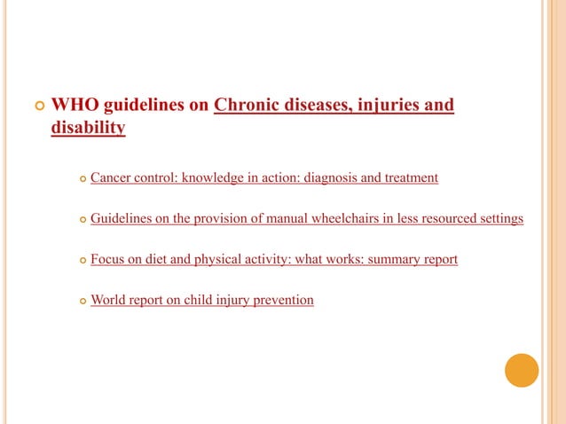 Who guidelines | PPTX | Pregnancy | Reproductive Health