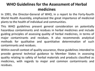 Who guidelines | PDF