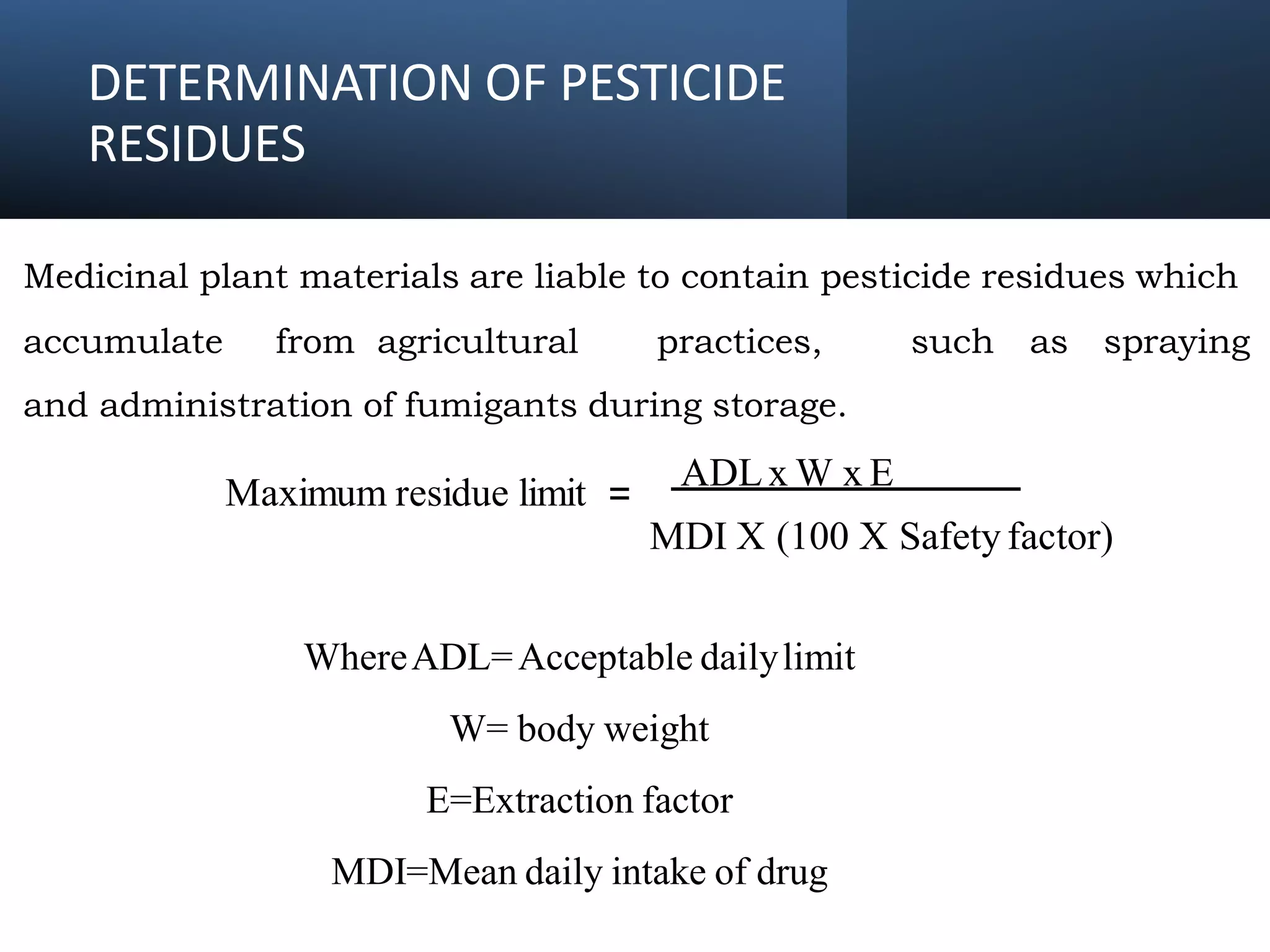WHO Guidelines for QC of Herbal Drugs | PDF