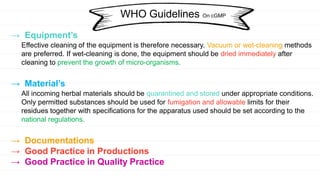 WHO guidelines on CGMP.pptx