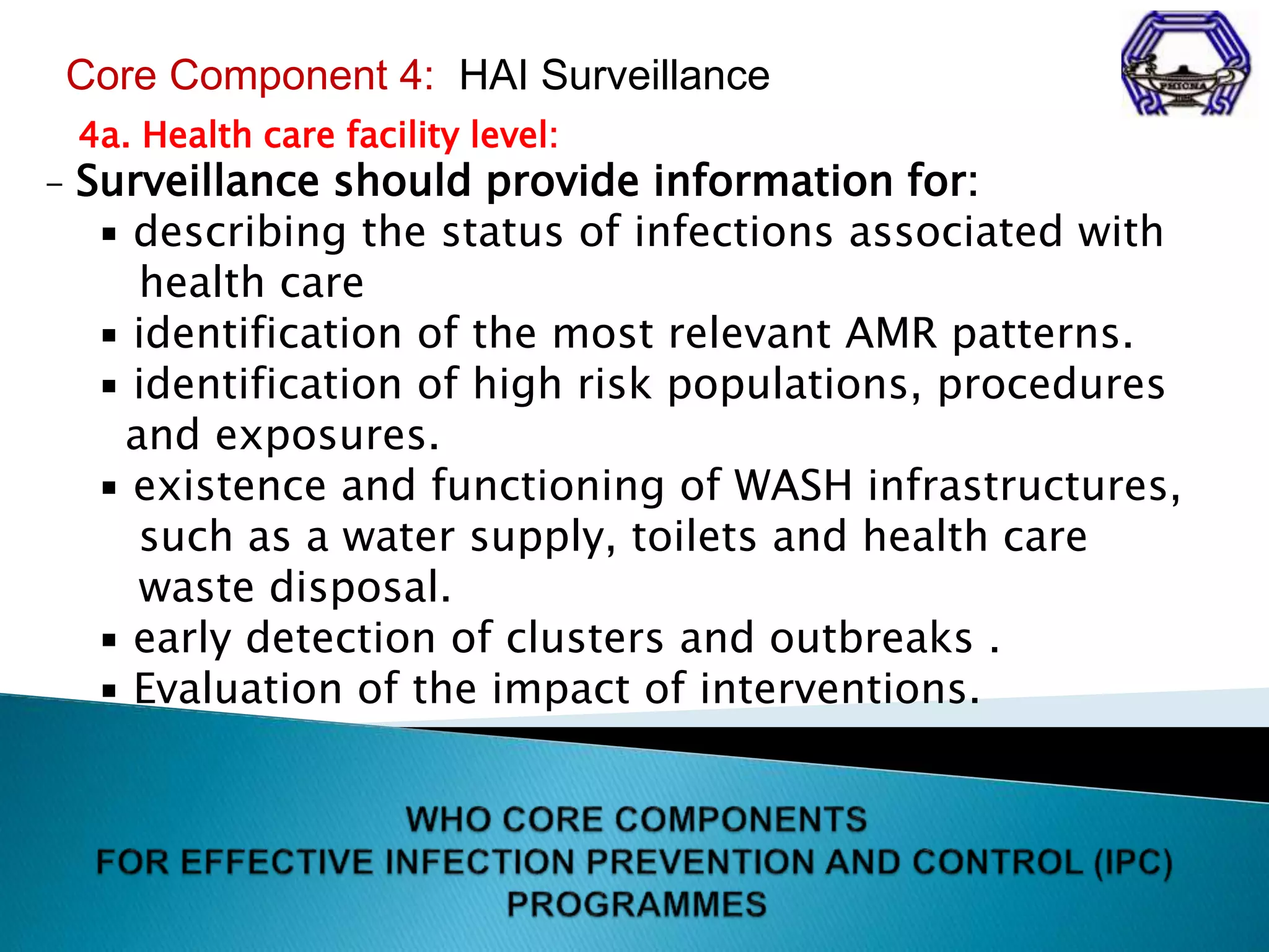 WHO Guidelines on Core Components of Infection Prevention and Control ...