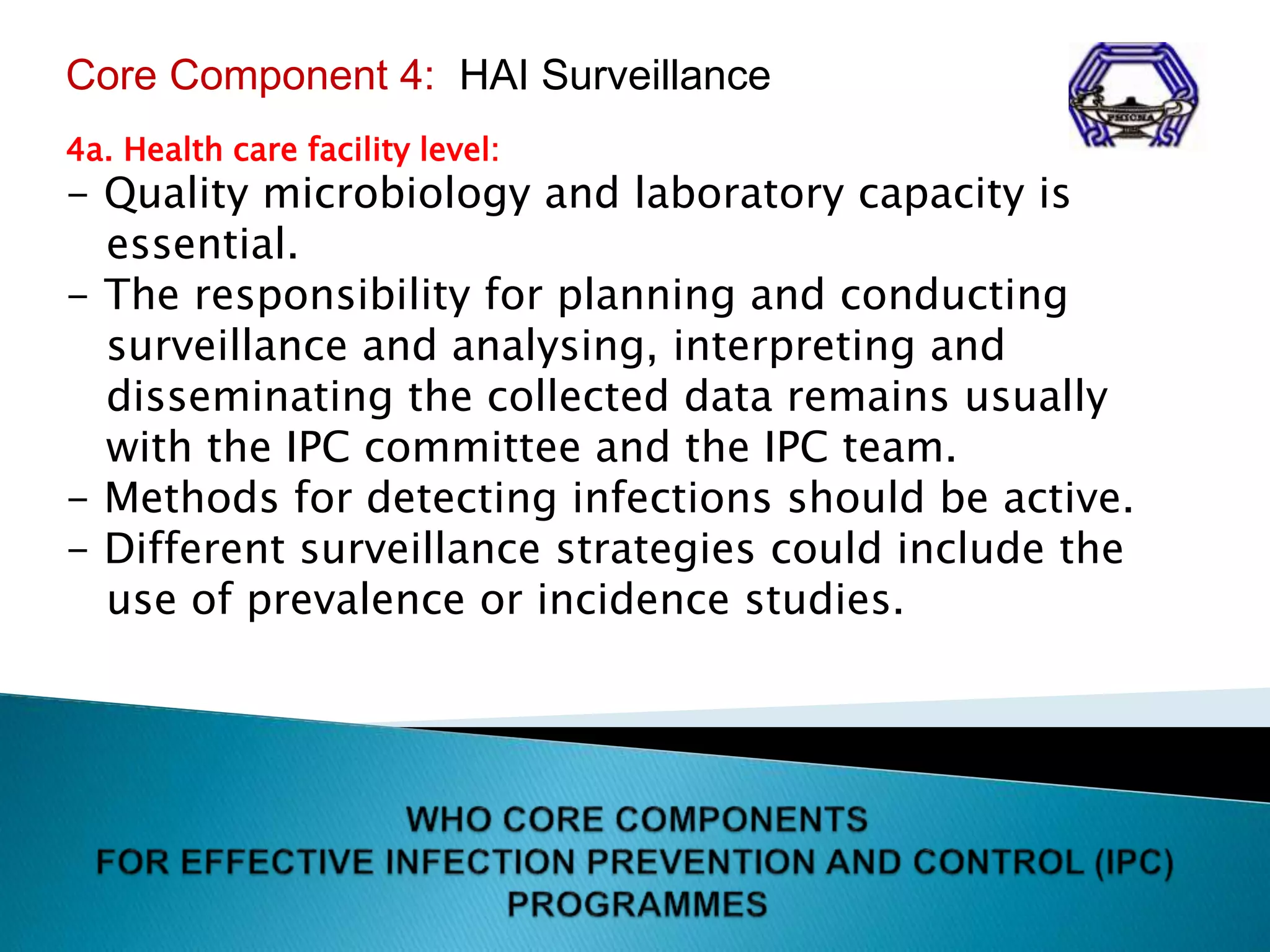 WHO Guidelines on Core Components of Infection Prevention and Control ...