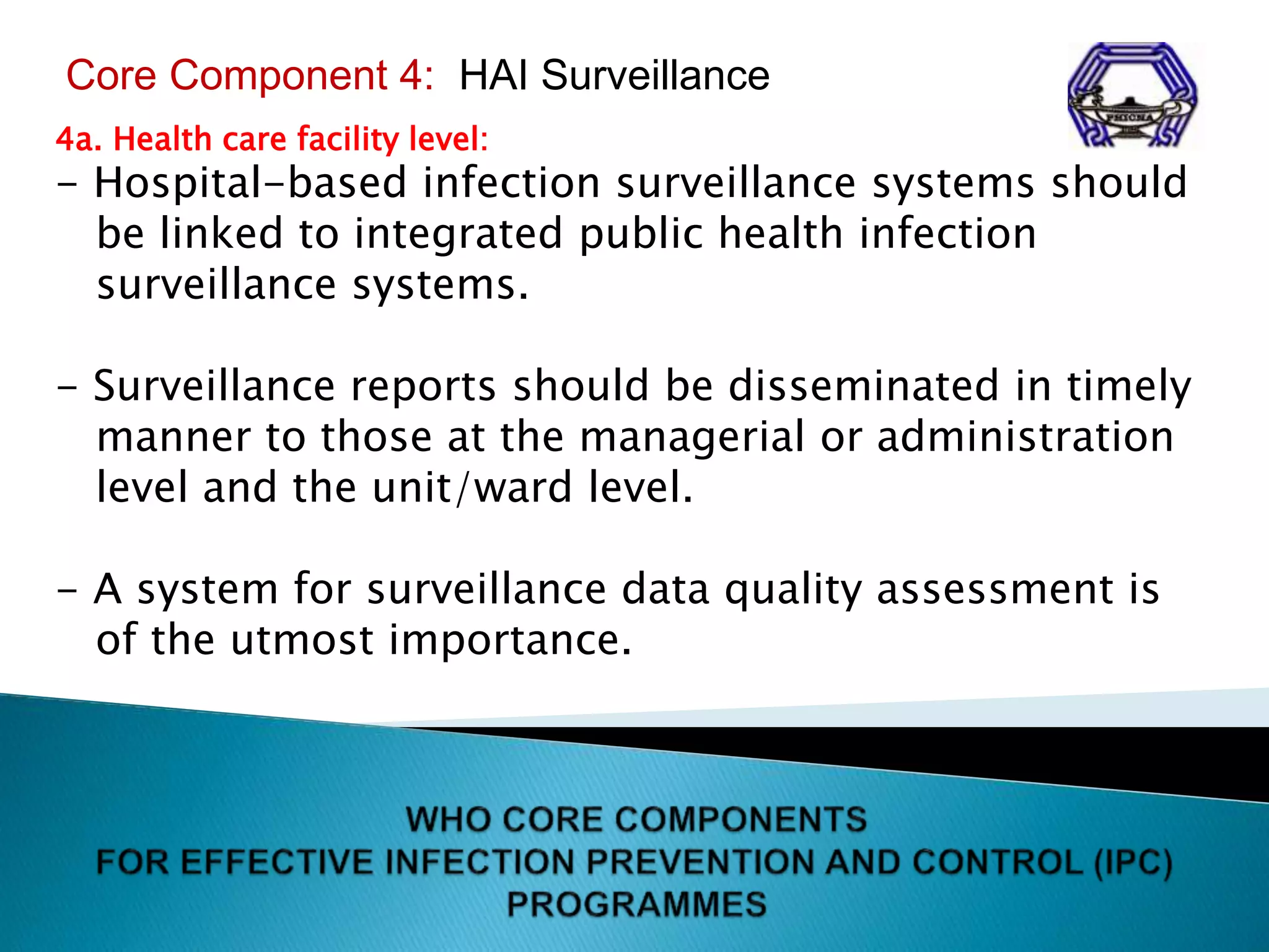 WHO Guidelines on Core Components of Infection Prevention and Control ...