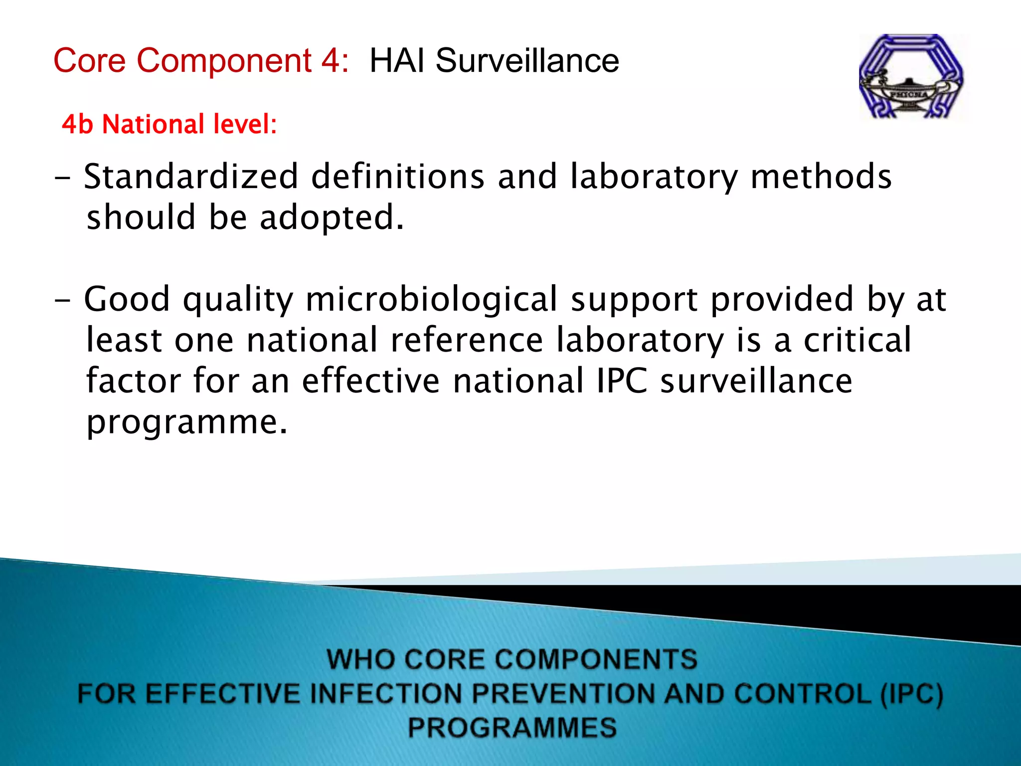 WHO Guidelines on Core Components of Infection Prevention and Control ...