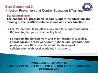 WHO Guidelines on Core Components of Infection Prevention and Control ...