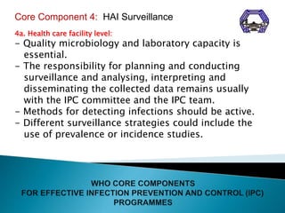 WHO Guidelines on Core Components of Infection Prevention and Control ...