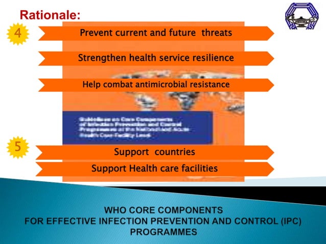 WHO Guidelines on Core Components of Infection Prevention and Control ...