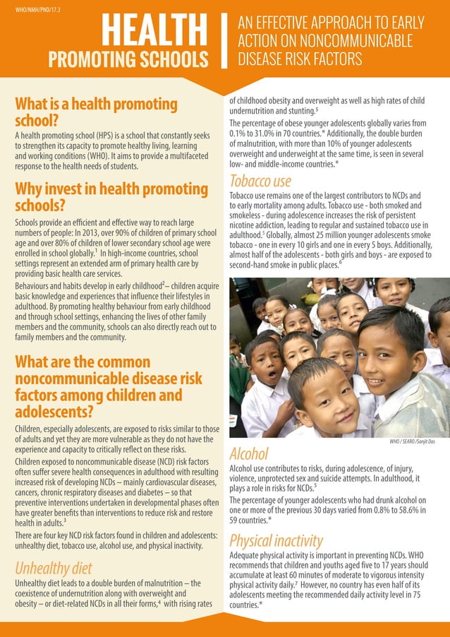 WHO health promoting school | PDF