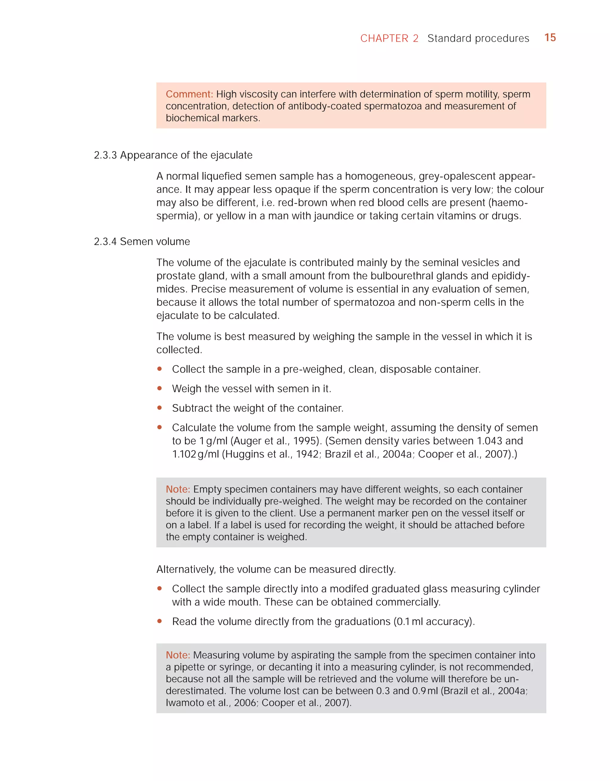 WHO Human Semen Analysis 5th ed | PDF | Infertility | Reproductive Health