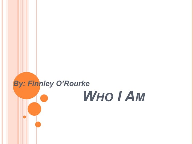 Who i am | PPTX