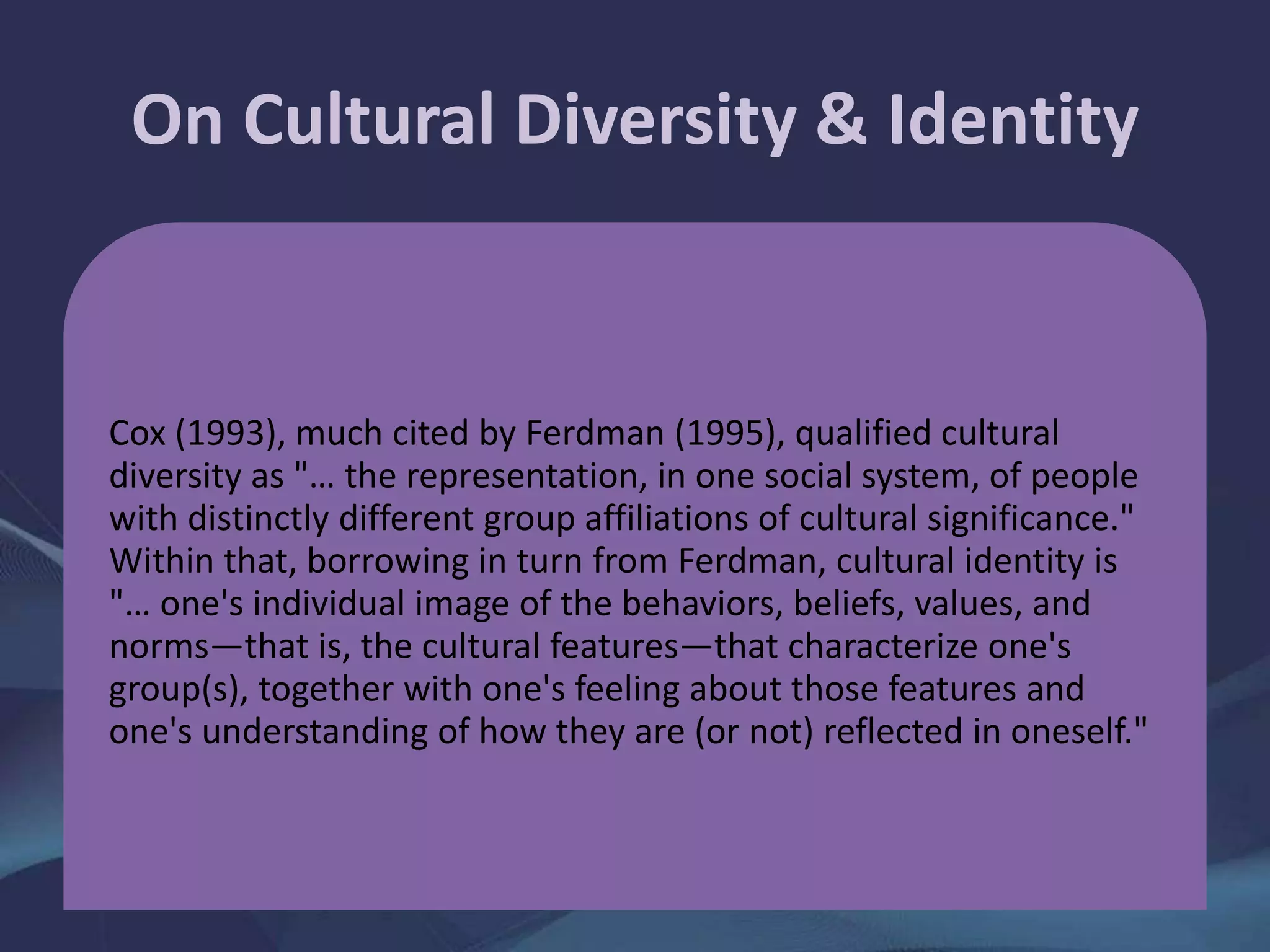Who Am I? Presenting Cultural Identities | PPTX