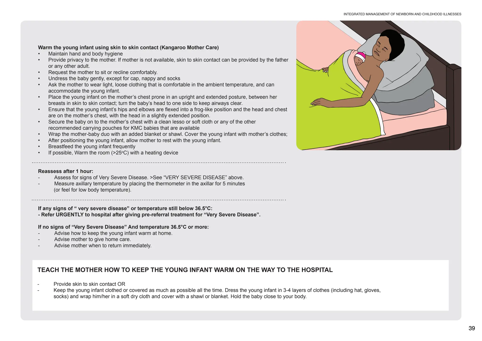 WHO IMNCI. guide lines for newborn illness | PDF