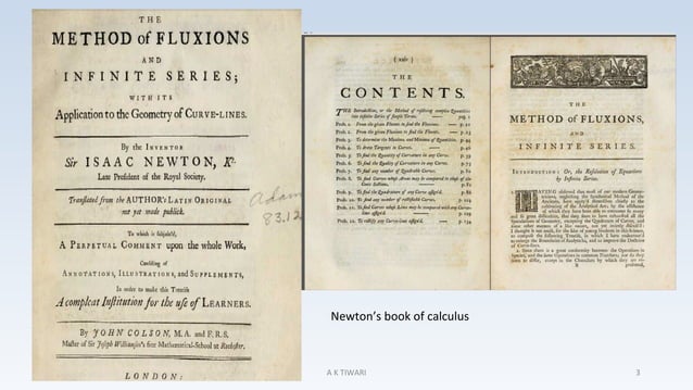 Who invented calculus ? | PPS