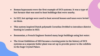 Who invented district cooling? How does it work? | PPTX