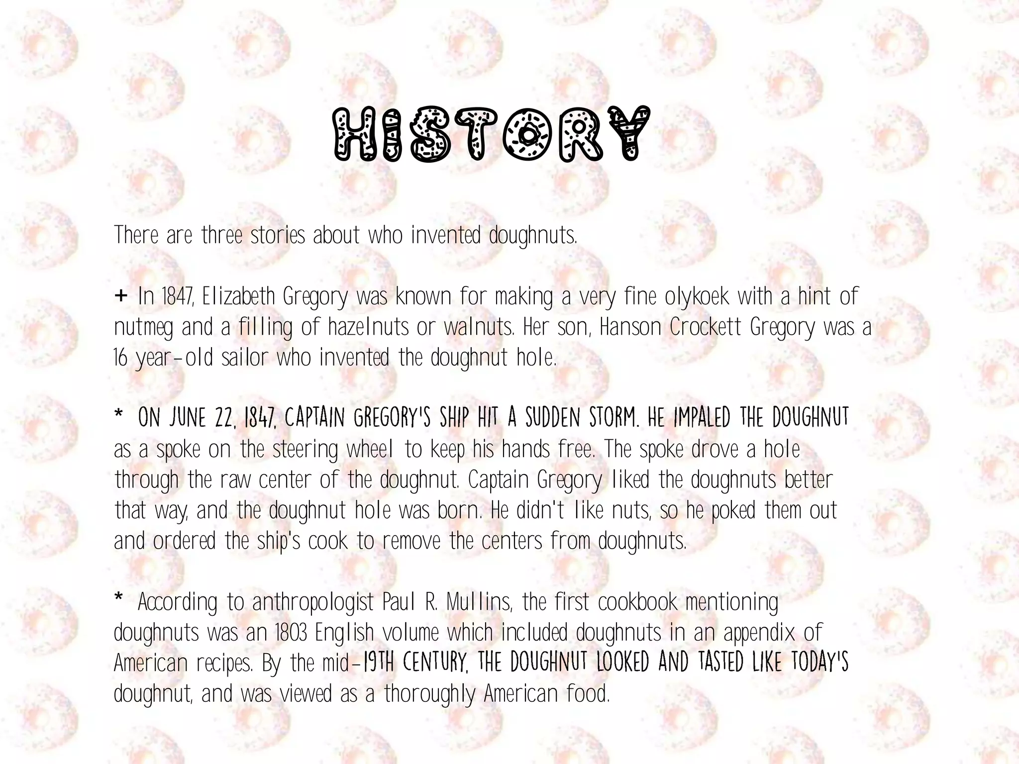 Who invented donuts? | PDF