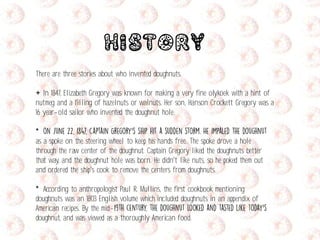 Who invented donuts? | PDF