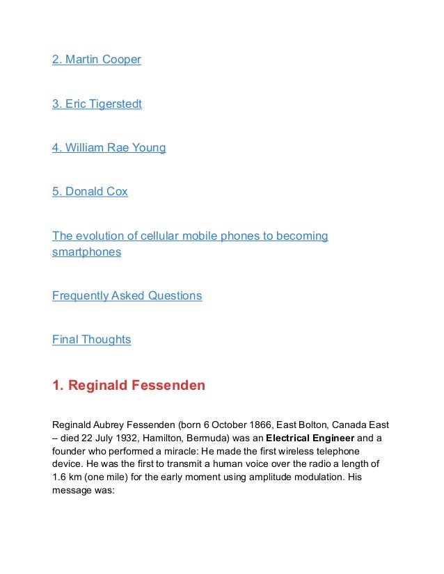 Who Invented The Mobile Phone First Cell Phone Call.pdf