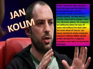 Who invented the whatsapp | PPT