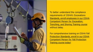 Who is a Competent Person and their Role in Excavation Safety and Fall ...