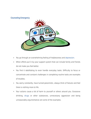 Who is a Counselor and What is Counseling? | PDF | Mental Health ...