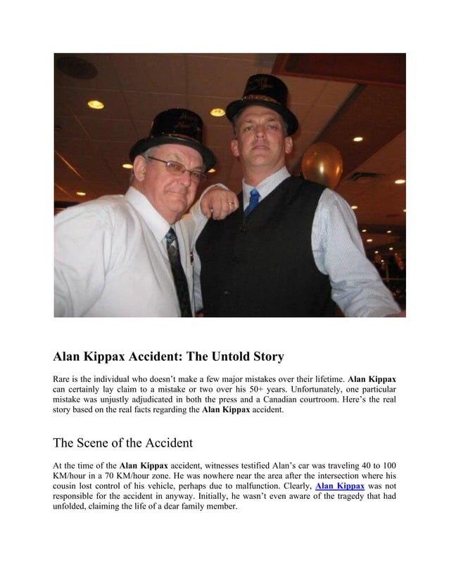 Who is alan kippax ? | PDF