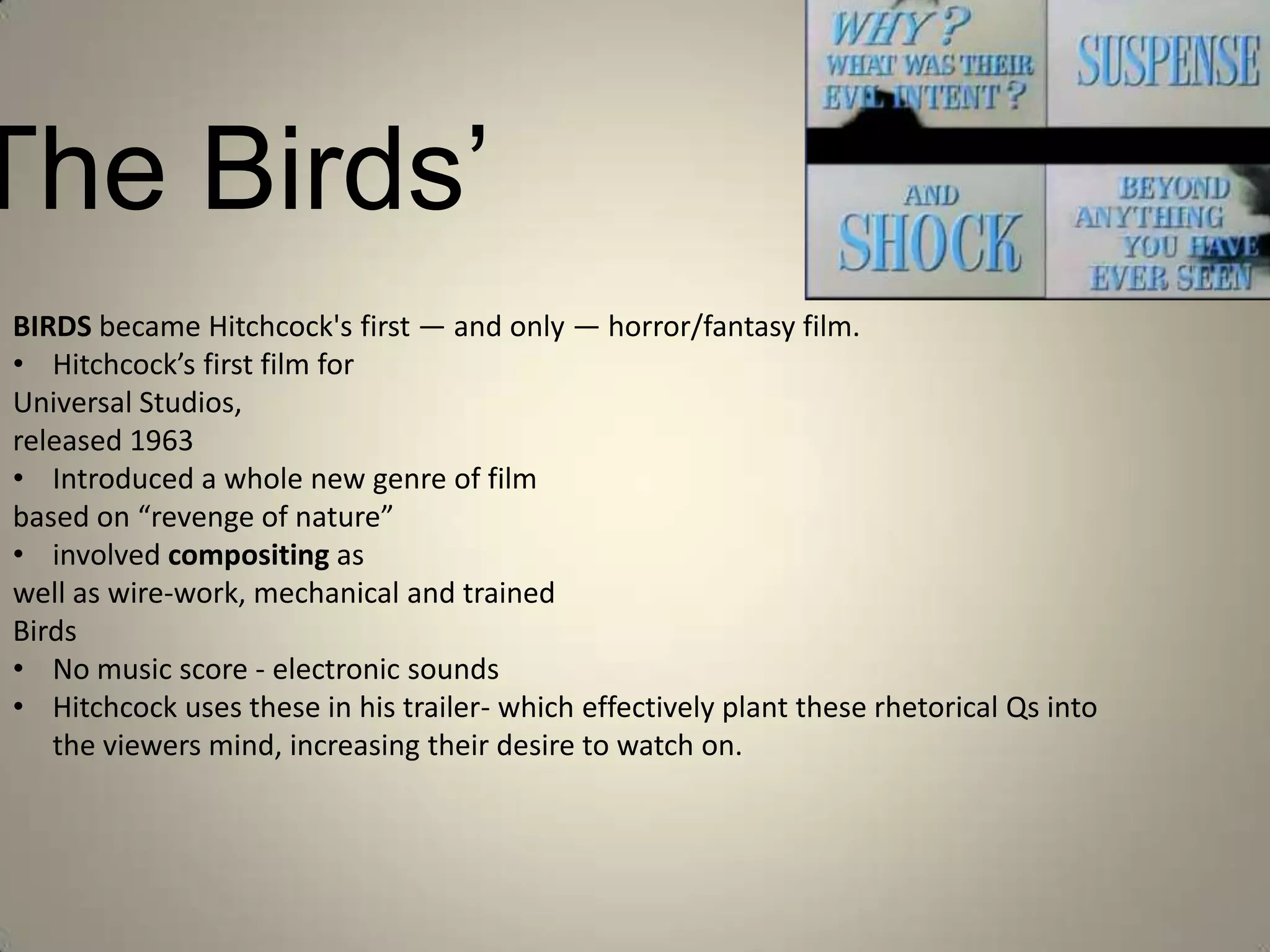 Alfred hitchcock | PPT