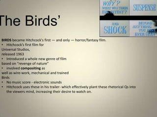 Alfred hitchcock | PPT