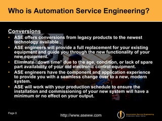 Who Is ASE? | PPT | Computer Networking | Computing